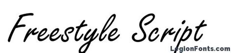 freestyle script font download free legionfonts