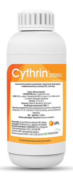 Cythrin 250 Ec Zeleni Vrtovi