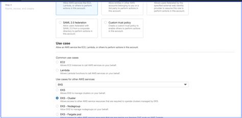 how to create eks cluster on aws