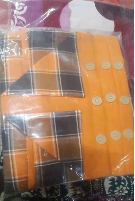 Orange Base Diwan Set Cover For Home Size Single Size At Rs 1350