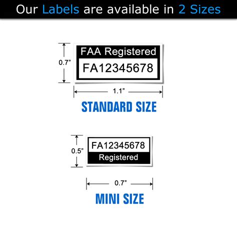 Bundle Faa Registration Id Card And Labels 3 Sets Hobbyist Pilots