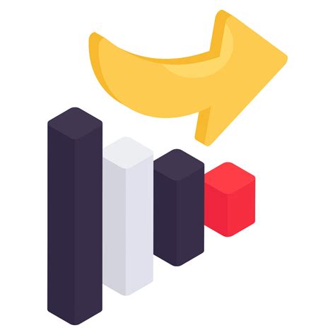 Financial Data Analytics Infographic Statistics Progress Chart Progress Graph Icon