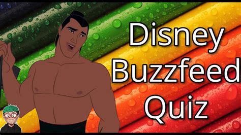 Disney Buzzfeed Quiz Which Character Are You Youtube