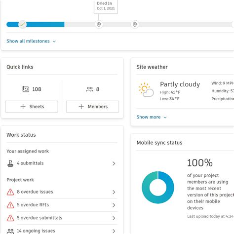 Construction Dashboards And Data Analytics Autodesk Construction Cloud