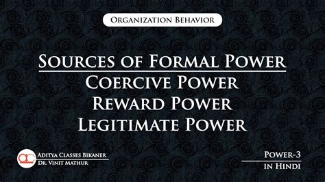 Coercive Source Of Power At Jeremy Fenner Blog