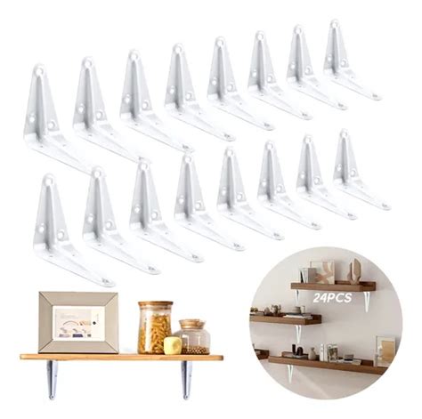 24 Bases Repisa Mensula Acero Soporte Estante 6x8in 15x20 Cm Mercadolibre