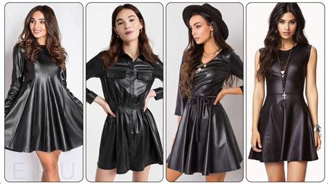 Perfect Stylish Leather Dresses Collection Leather Leatex Youtube