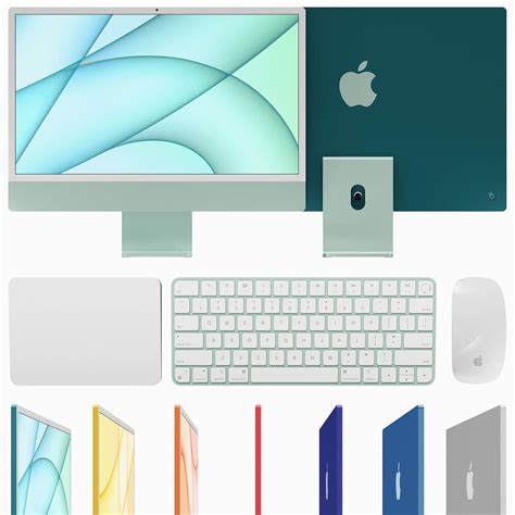 Monoblock Computer Apple iMac - 3D Model by mimostar