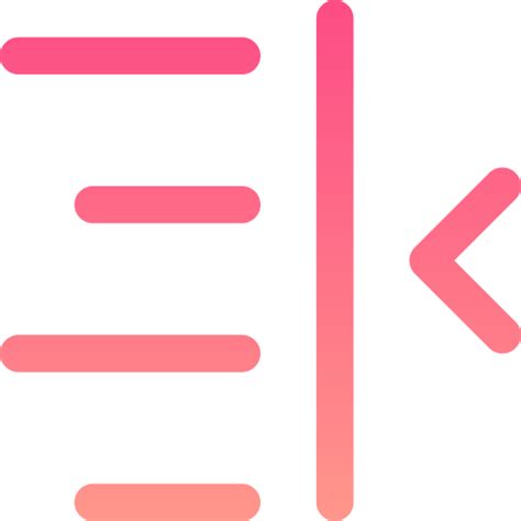 Margin Generic Gradient Outline Icon