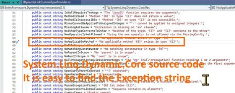 8 system linq dynamic core using sql like