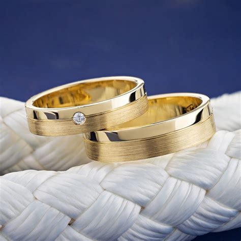Gold Wedding Bands Set With Diamond Classic Wedding Band Classic