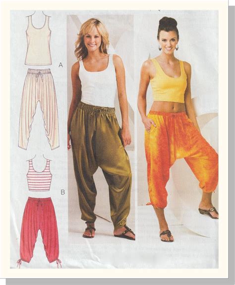 Harem Pant Pattern At Denise Reyes Blog