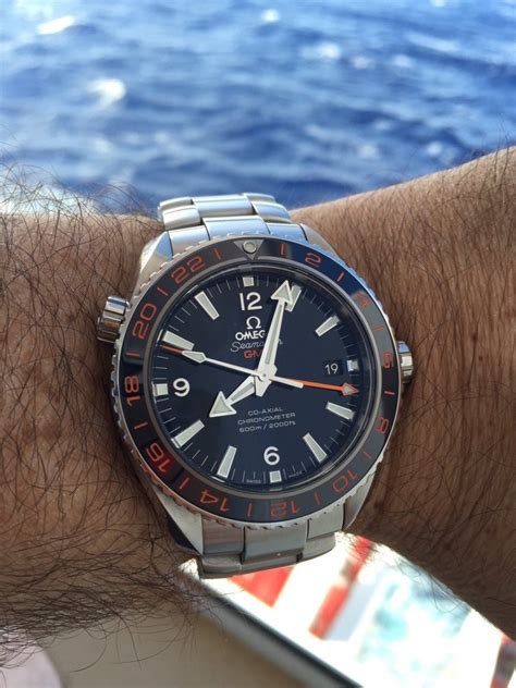 Omega Seamaster Planet Ocean Gmt Cal 8605 Gen 1 And Goodplanet Review