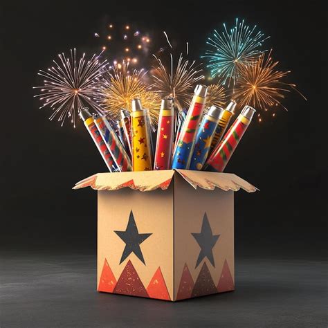 Firework Box Pictures Freepik