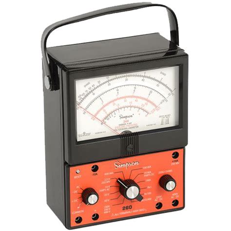 Analog Vom By Simpson Multimeters Weschler Instruments
