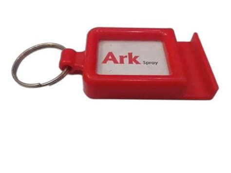 Red And White Promotional Plastic Key Chain Size 3x15inch At Rs 14