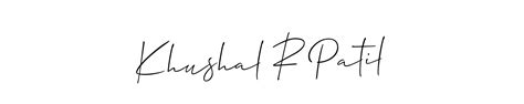 75 Khushal R Patil Name Signature Style Ideas Perfect Electronic
