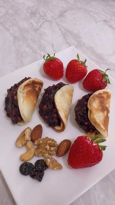 단팥미니팬케이크 만들기 간단한 간식 🍓 Sweet Red Bean Mini Pancake 🥞 Youtube