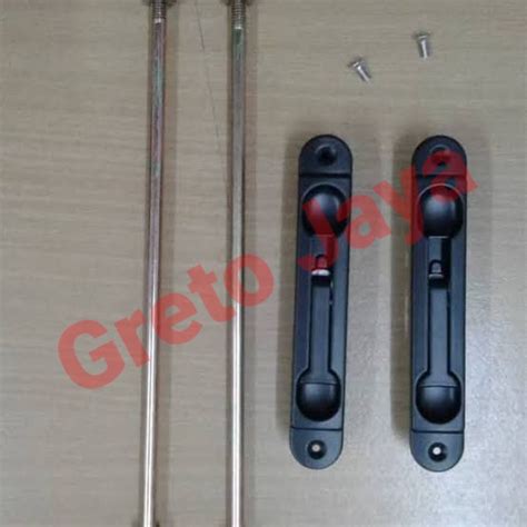 Dekson Flush Bolt Spartan Selot Pintu Grendel Tanam Aluminium