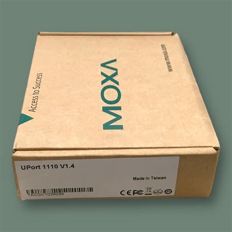 Moxa 1 Port Usb To Serial Converter Uport 1110 Rs232 —