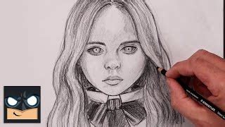 How To Draw Max Mayfield Stranger Things Portrait Sketch Tutorial