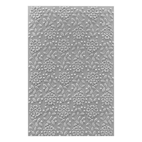 Spellbinders 3d Embossing Folder Floral Vines