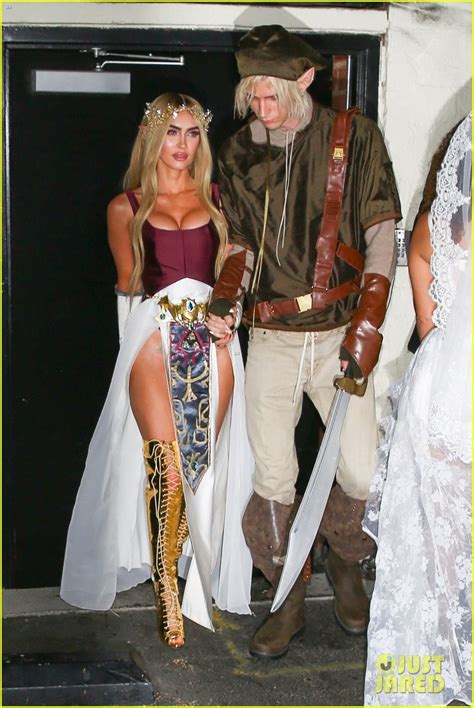 Megan Fox And Machine Gun Kelly Dress Up As Iconic Video Game Characters