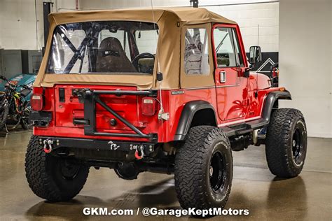 Lifted 1990 Jeep Wrangler Yj Looks Pretty Yet Cheap In 350ci V8