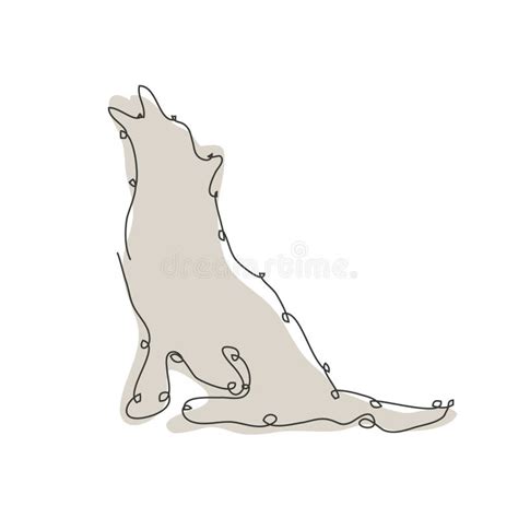 Wolf Continuous Line Stock Illustrations 142 Wolf Continuous Line Stock Illustrations Vectors