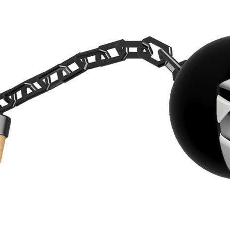 Free Stl File Cadena Chomp Maza Rpg Mario 🎭 ・design To Download And 3d