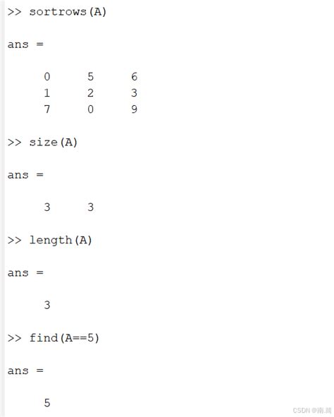 matlab基本数学运算 matlab计算 csdn博客