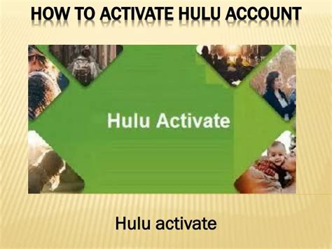 Ppt How To Activate Hulu Account Powerpoint Presentation Free Download Id 9810449