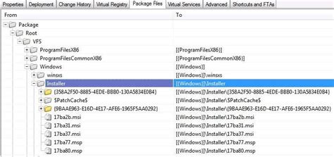 App V Recipe Visual FoxPro SP Rorymon