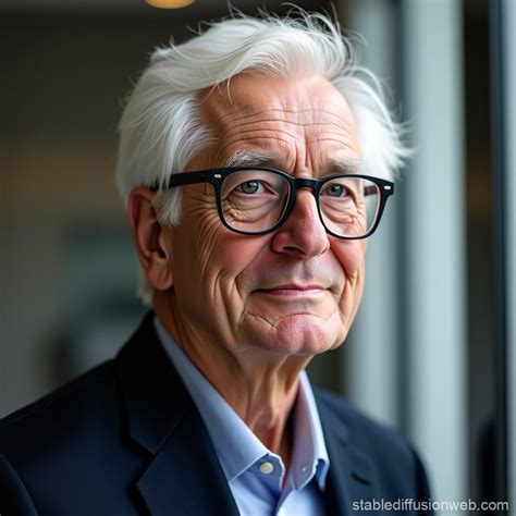 French Professor Portrait Stable Diffusion Online