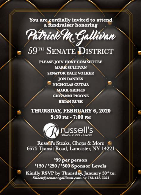 Senator Patrick Gallivan Erie County Republican Committee