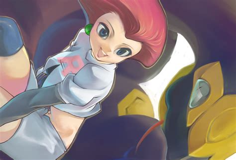 Jessie And Seviper Pokemon And 1 More Drawn By Utoi Danbooru