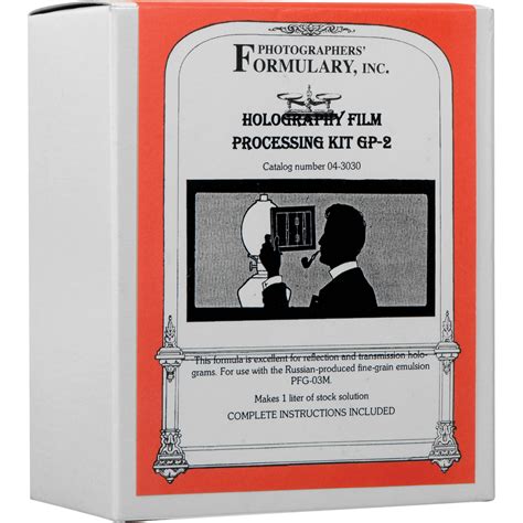 Photographers Formulary Gp 2 Holography Processing Kit