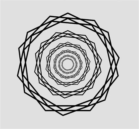 Mind Bending Optical Illusion Tricks The Brain Into Thinking There Are Light Rays Coming Out Of