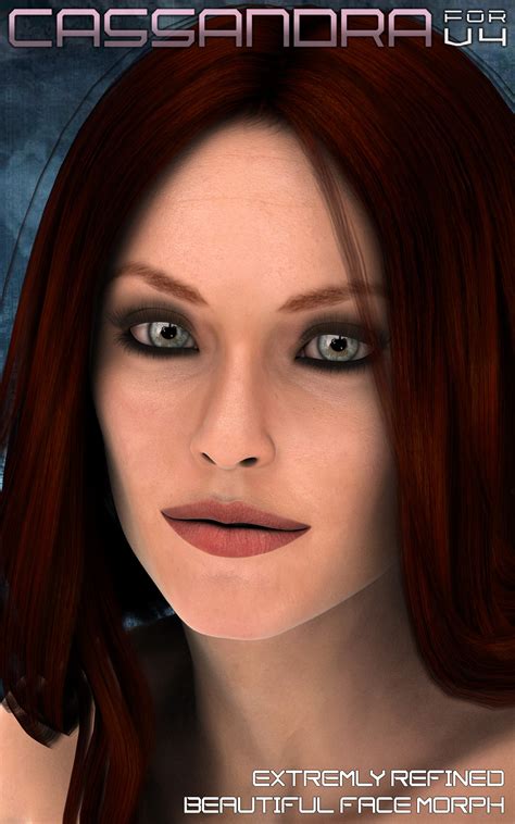 Hfs Cyberpunk Cassandra For V4 3d Models 3d Figure Assets Prime 499