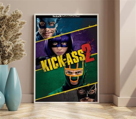 Kick Ass 2 2013 Movie Poster Jeff Wadlow Aaron Taylor Johnson