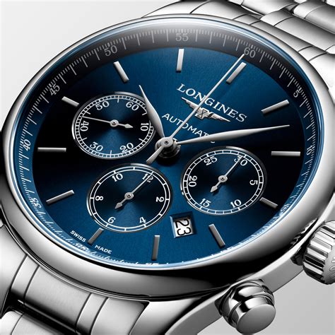 Longines Master Collection Chronograph Ø 4400 Mm Sunray Blue L2