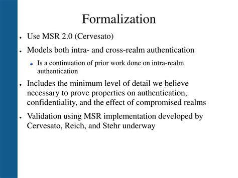 ppt specifying kerberos 5 cross realm authentication powerpoint