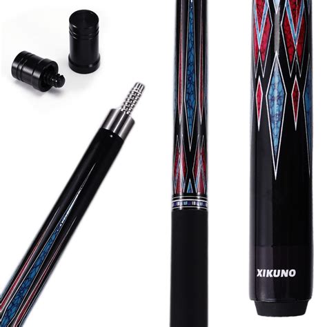 Billiard Cue 12 Split Black Technology Chinese Black Eight American