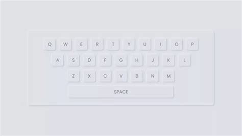 Neumorphism Keyboard Design Using Only Html And Css