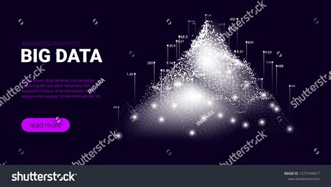 Big Data Analytics Artificial Intelligence Concept Stock Vector