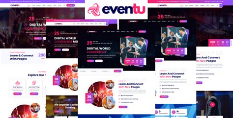 Eventu Event And Conference HTML Template By LunarTemp ThemeForest