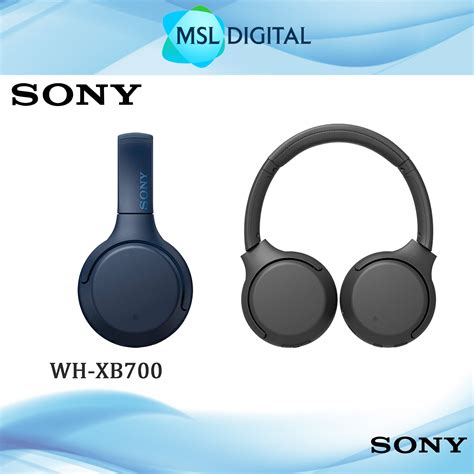 Sony WH-XB700 EXTRA BASS Wireless Bluetooth Over-Ear Headphones with ...
