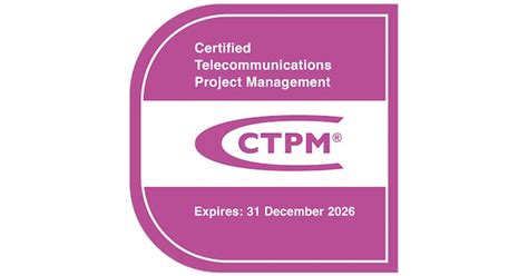 Steve Lawrence Ctpm® On Linkedin Certified Telecommunications Project Management Ctpm® Was