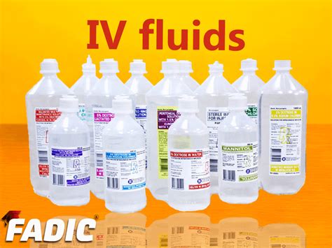 Iv Fluids The Most Common Types
