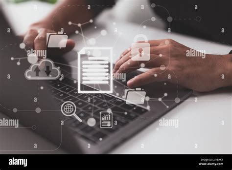 An It Professional In The Workplace Is Configuring A Document Management System Dms On A